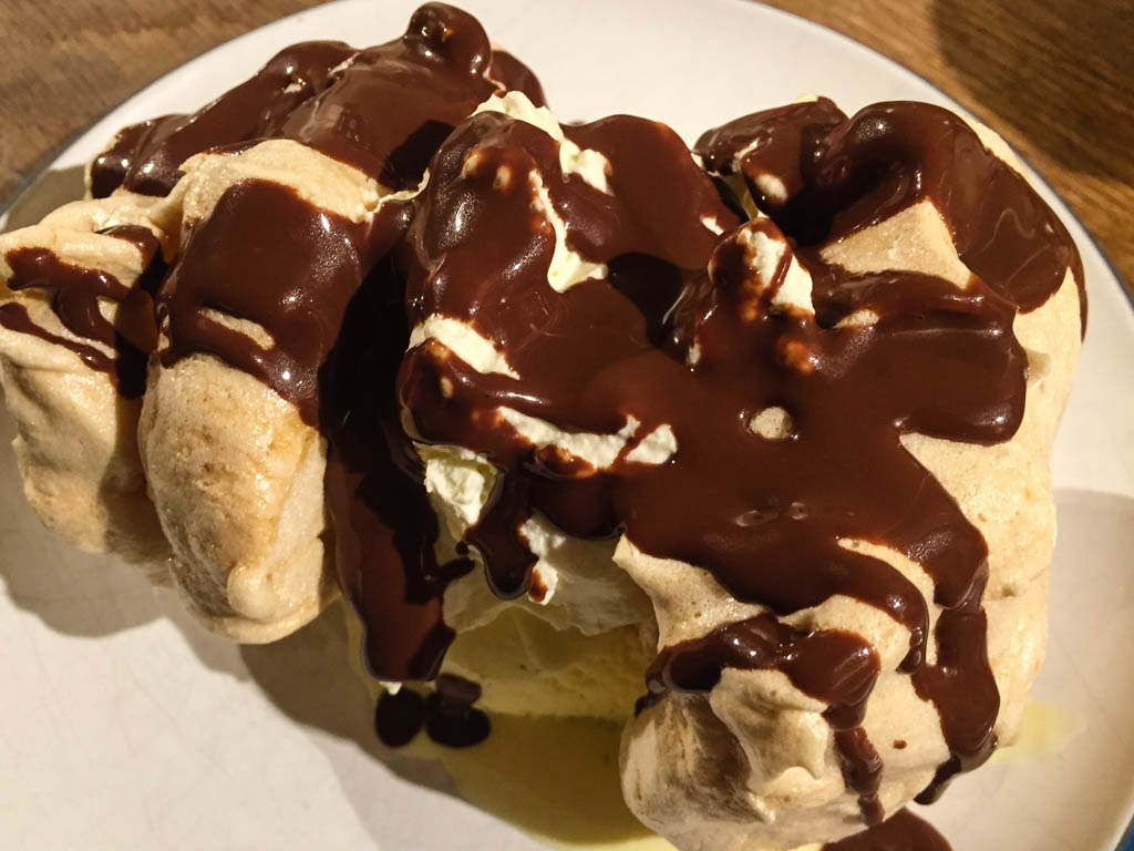 Meringue Glacé and Hot Chocolate Sauce | Cooking The Prawn Cocktail Years